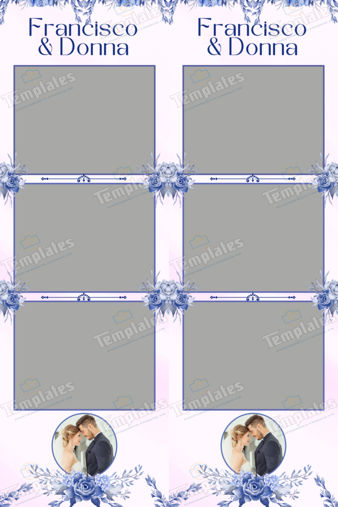 Templates Modèle Bandelette - Template Photobooth France